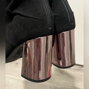 Christian Siriano | Shoes | Rare Christian Siriano Mirror Heel Slouched ...